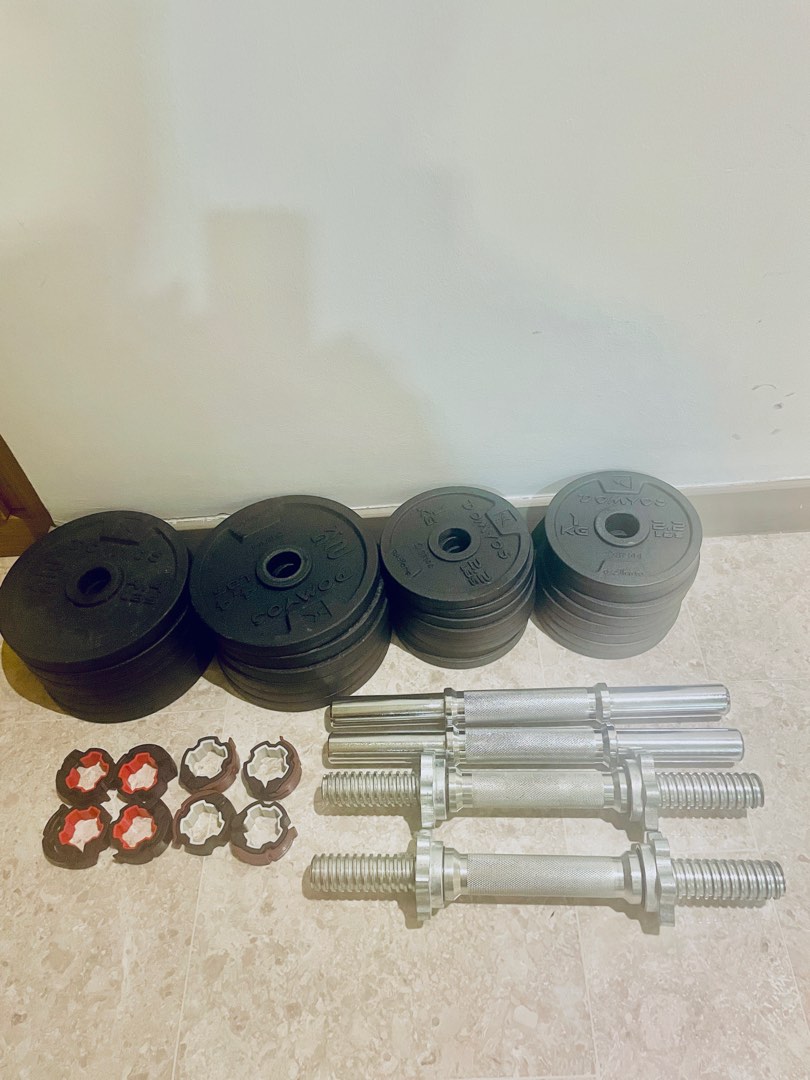 Domyos Dumbbells., Sports Equipment, Exercise & Fitness, Weights ...