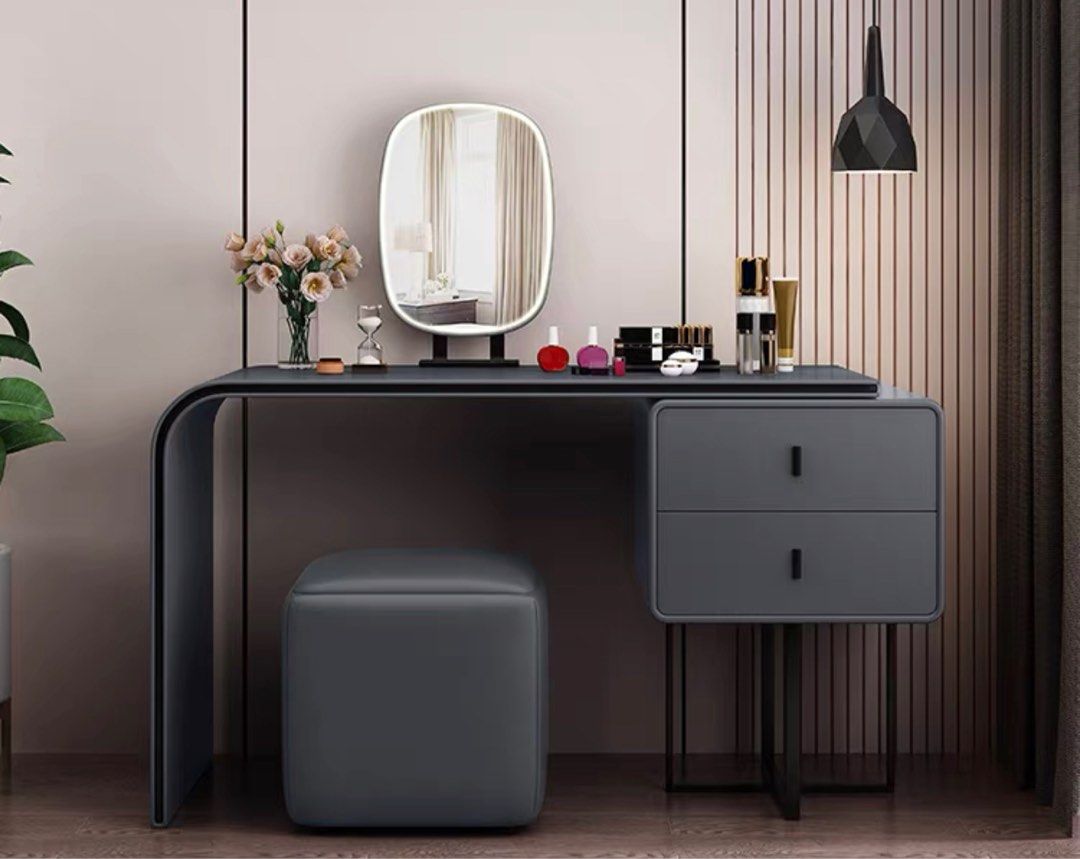 DORAS Modern Vanity Table Set, Furniture & Home Living, Furniture ...