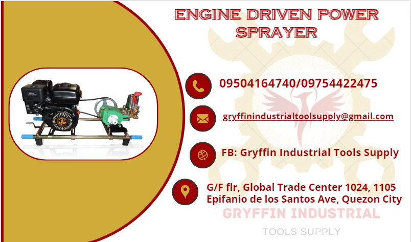 ENGINE DRIVEN POWER SPRAYER, Commercial & Industrial, Industrial ...