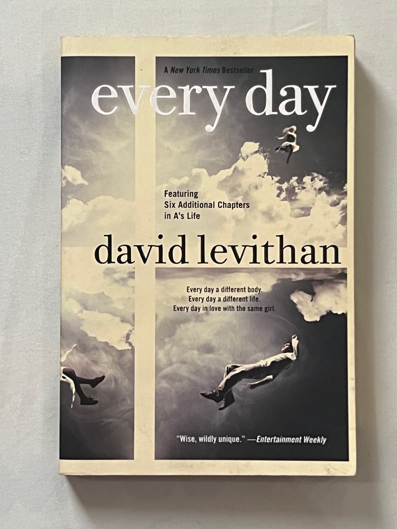 Every Day by David Levithan, Hobbies & Toys, Books & Magazines, Fiction ...