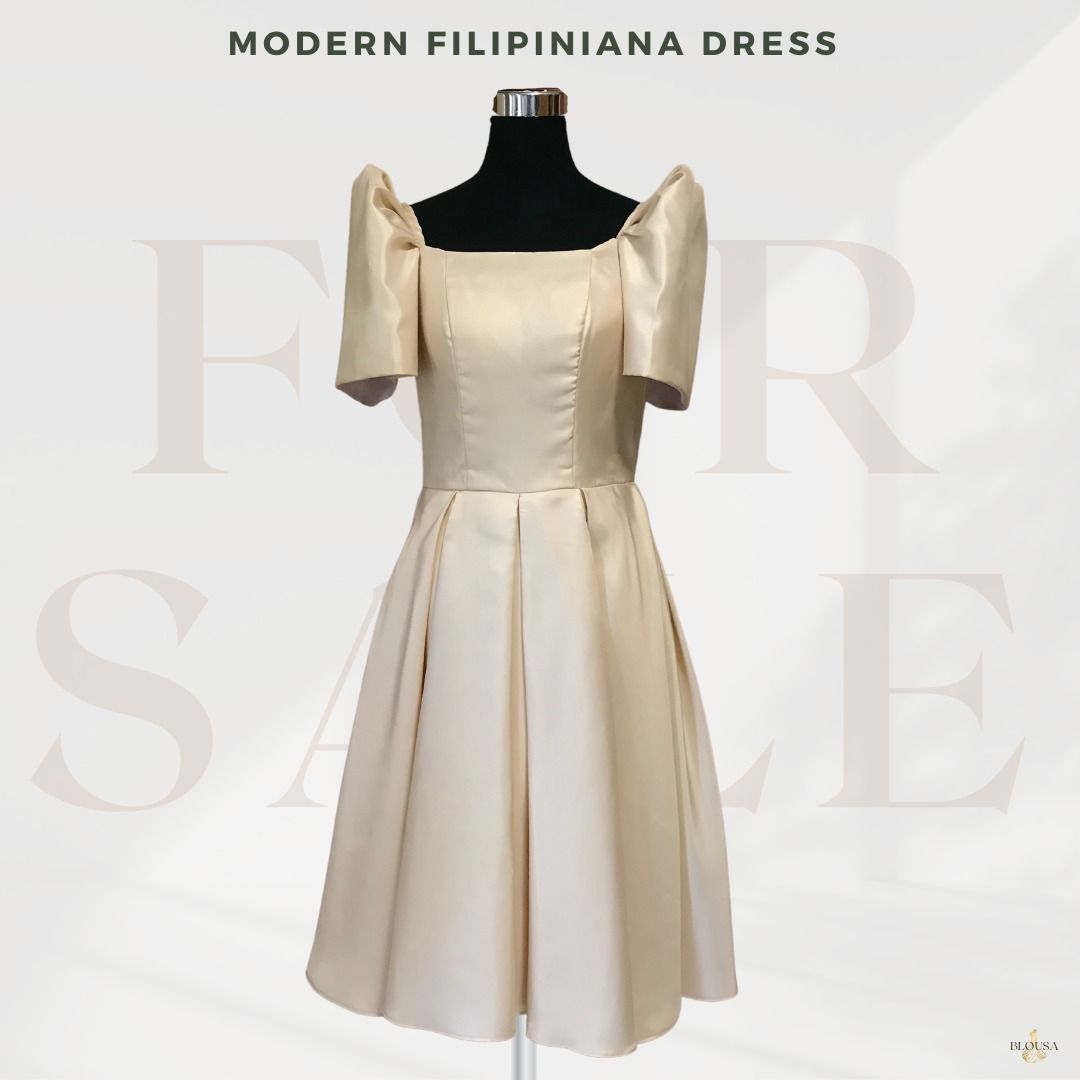 Filipiniana Modern Dress For Graduation/OathTaking/ Formal Events ...