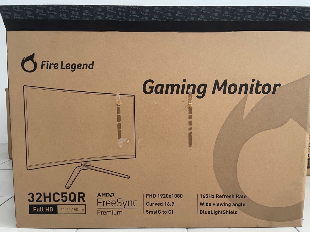 Fire Legend 165hz, Computers & Tech, Parts & Accessories, Monitor ...