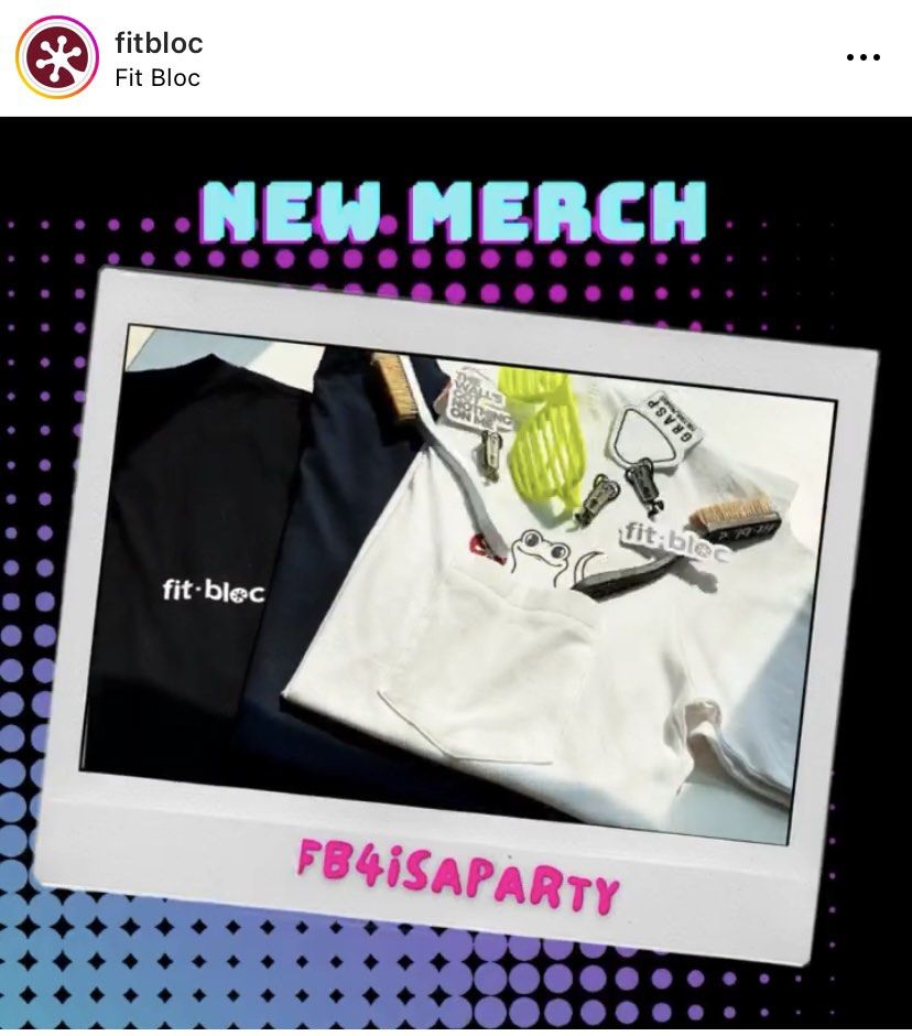 fitbloc 4th Anniversary climbing gecko t-shirt, Men's Fashion, Tops ...