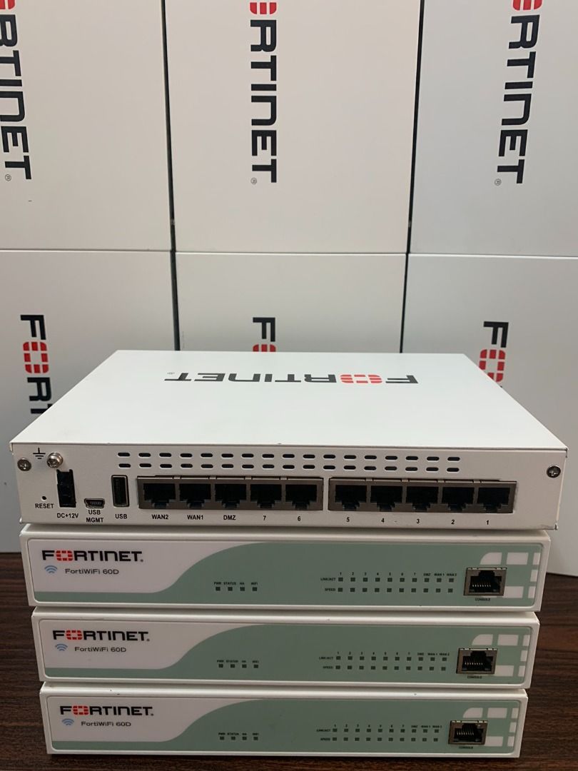 Fortigate 60D Firewall, Computers & Tech, Parts & Accessories ...