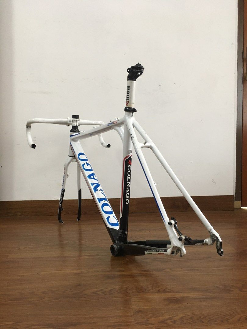 frameset Colnago World Cup cyclocross gravel all road bike, Olah Raga ...