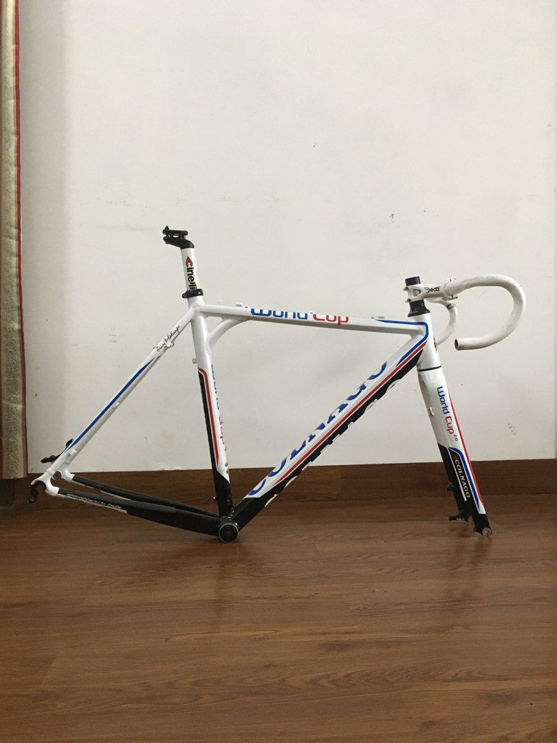 frameset Colnago World Cup cyclocross gravel all road bike, Olah Raga ...