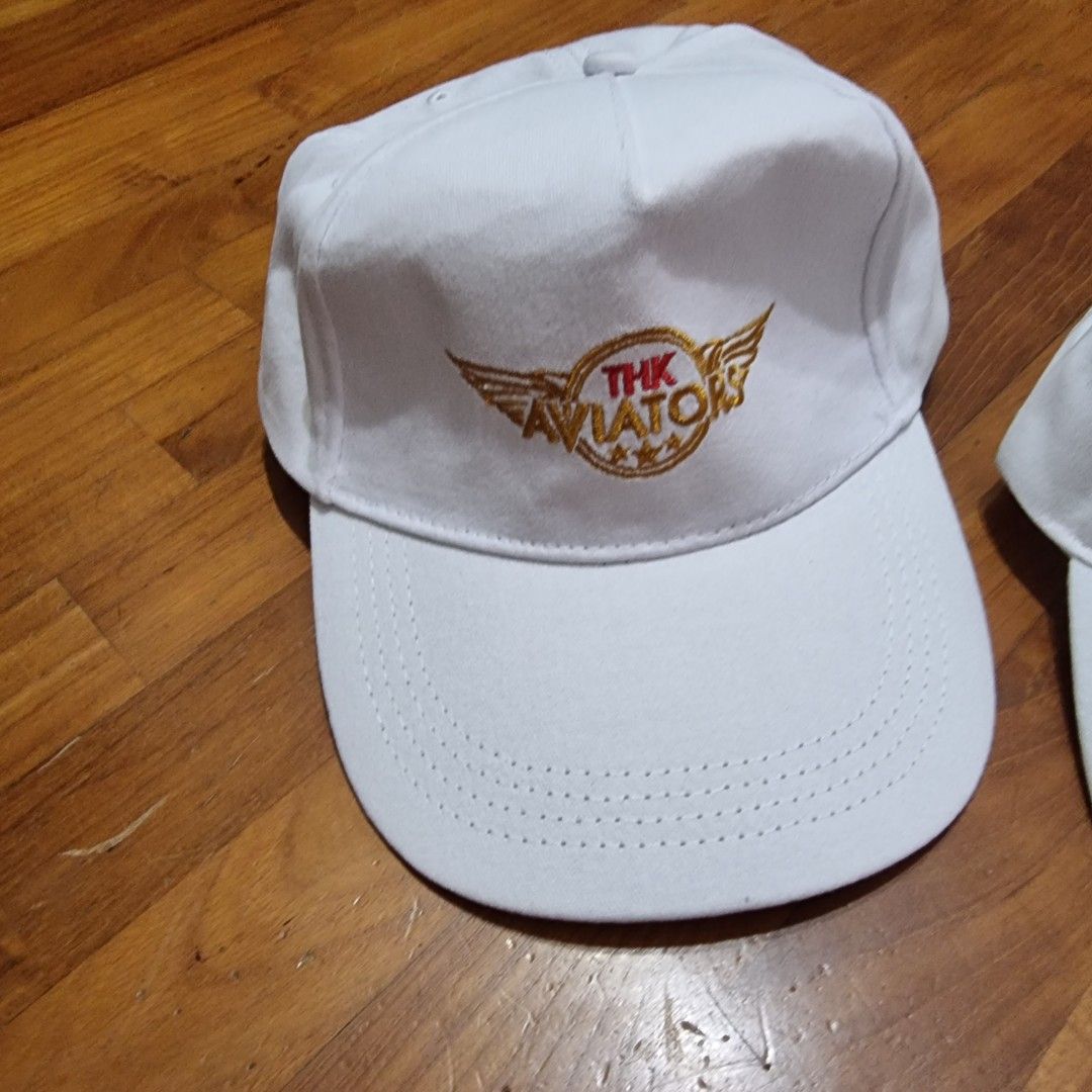 Free / Giveaway Brand New THK Aviators White Cap, Men's Fashion ...