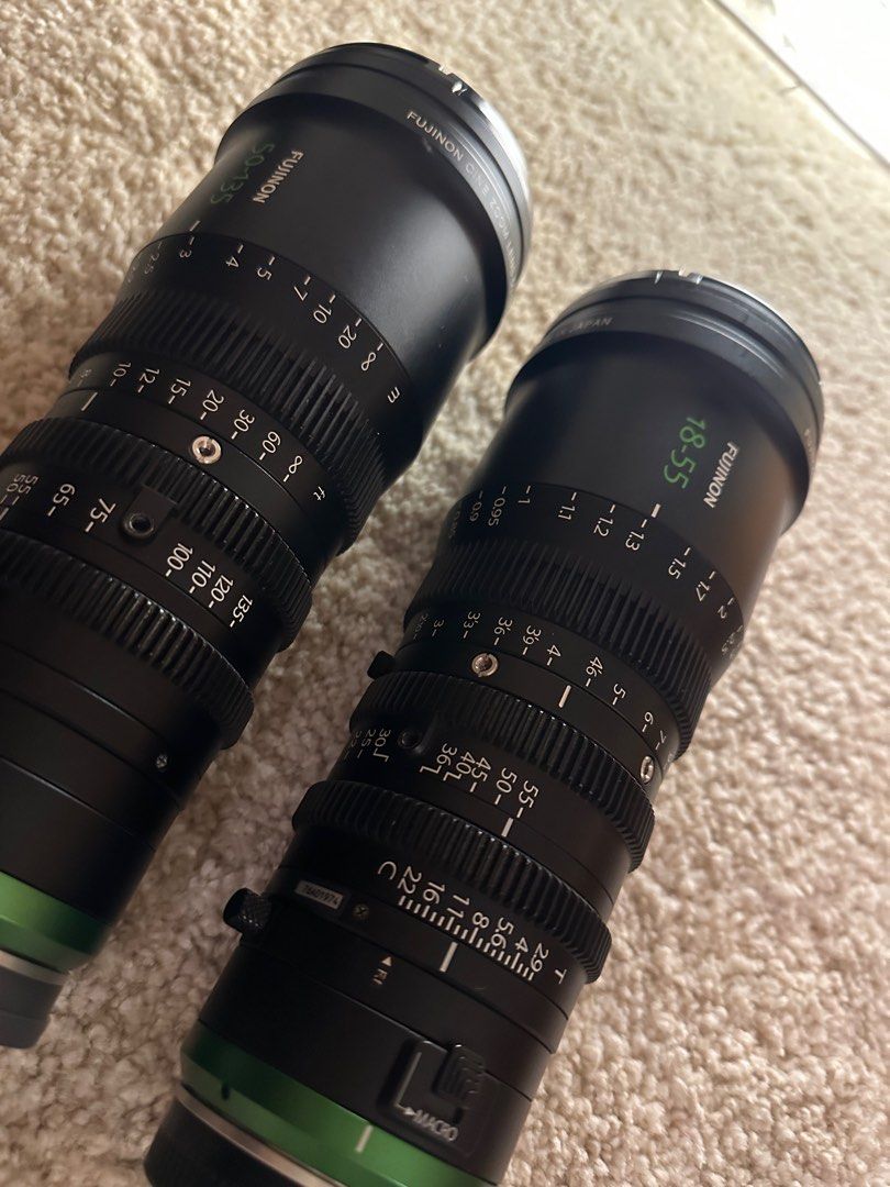 Fujinon Cine Lenses, Photography, Lens & Kits on Carousell