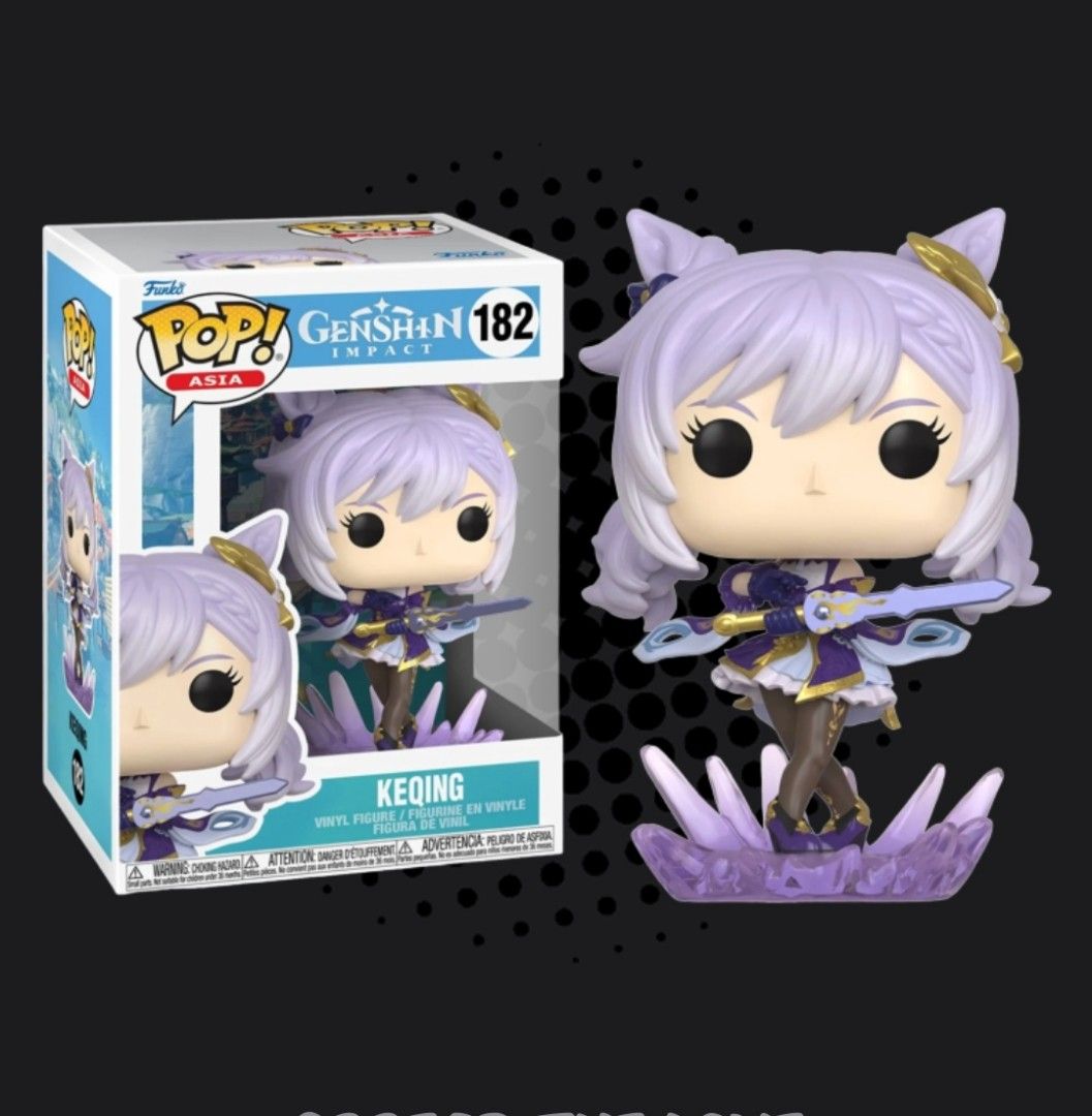 Funko Pop - Animation Genshin Impact Keqing, Hobbies & Toys, Toys ...