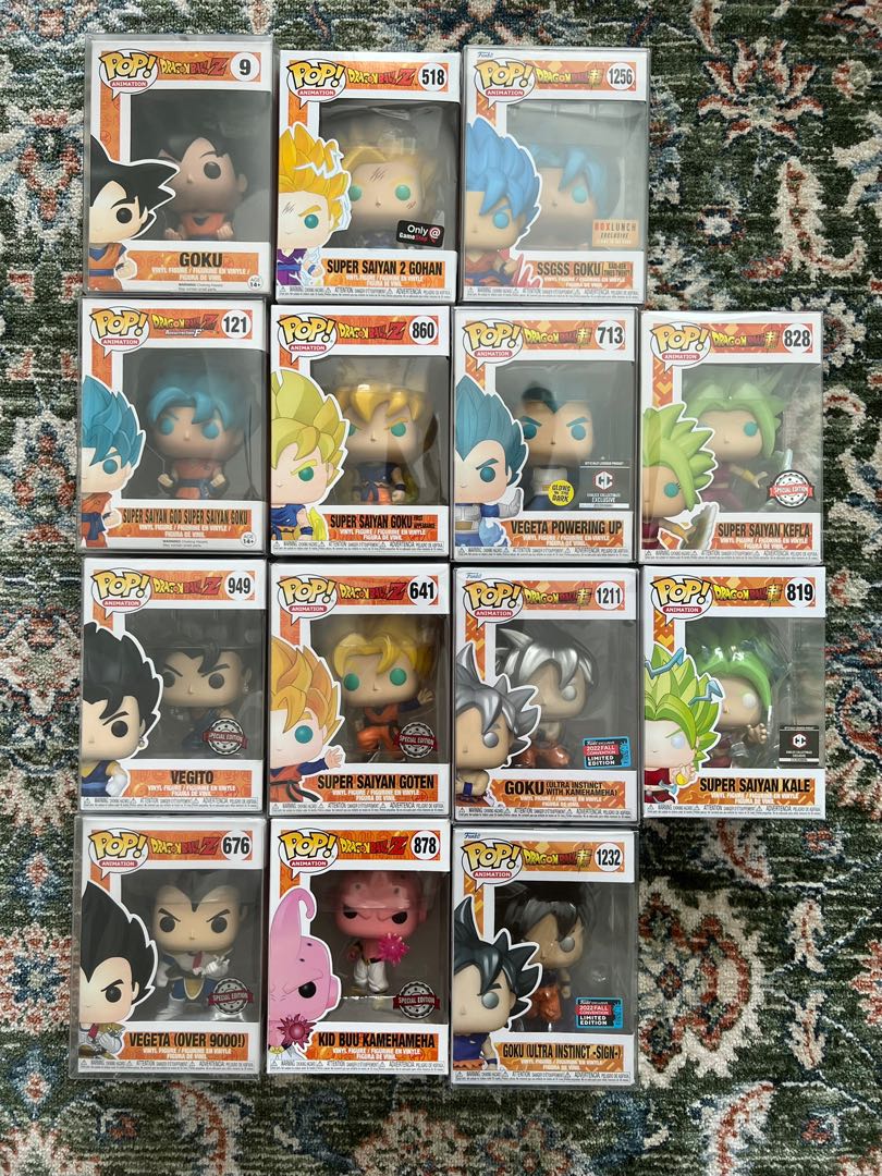 Funko Pop DBZ, Hobbies & Toys, Toys & Games on Carousell