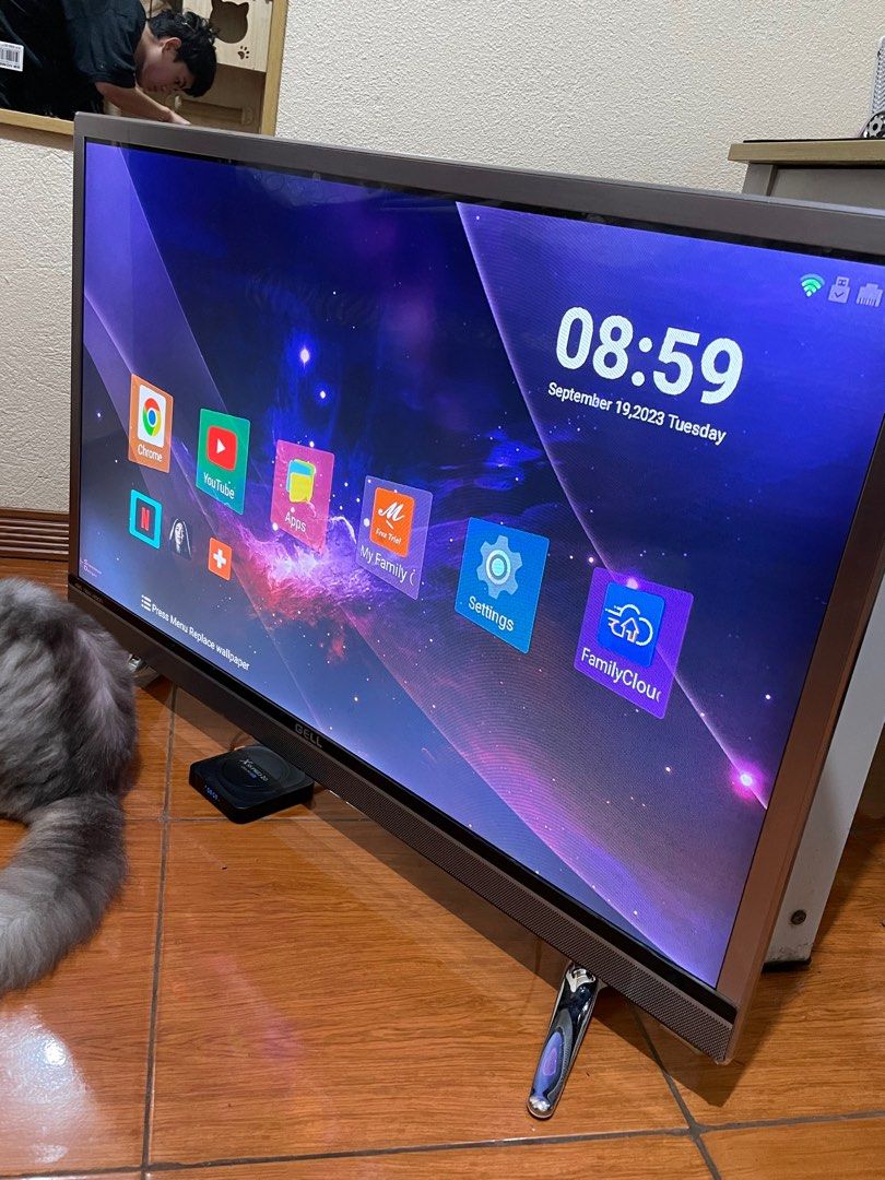 Gell 38 inches Flatscreen Smart TV, TV & Home Appliances, TV ...