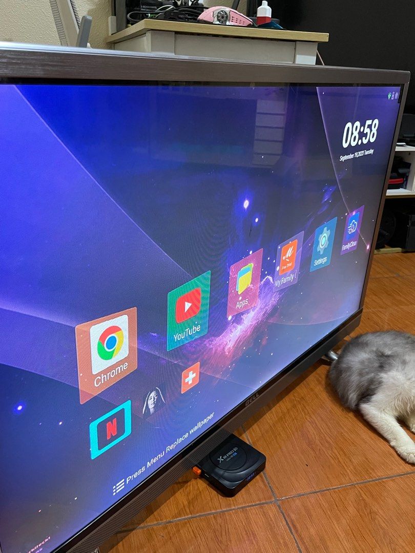 Gell 38 inches Flatscreen Smart TV, TV & Home Appliances, TV ...