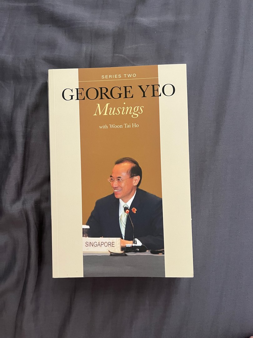 George Yeo: Musings, Hobbies & Toys, Books & Magazines, Fiction & Non ...