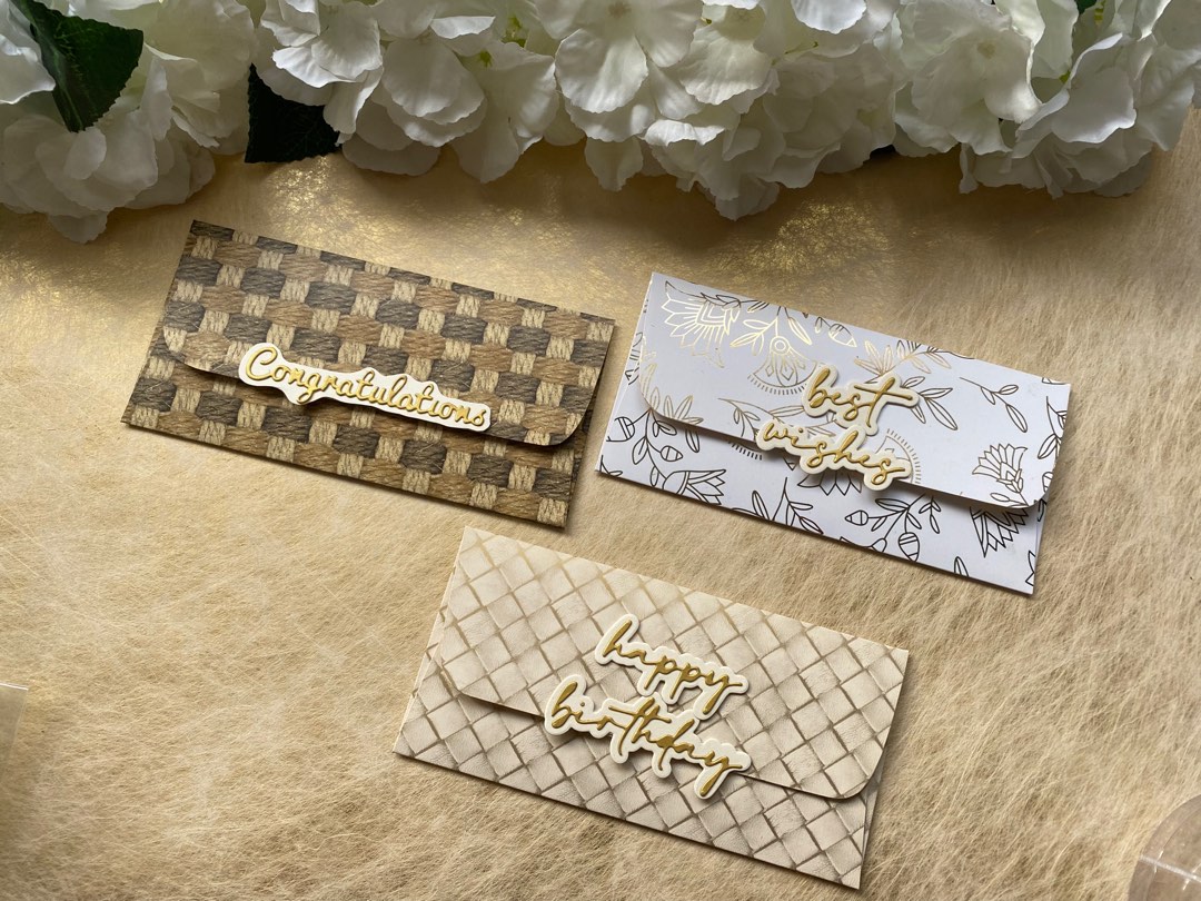 Gift Envelopes / Money Envelopes with Happy Birthday , Congratulations ...