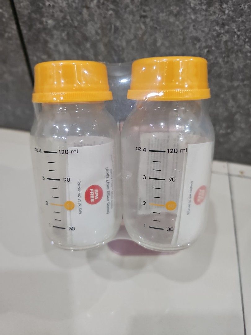 Glass Milk Bottle, Babies & Kids, Nursing & Feeding, Breastfeeding ...