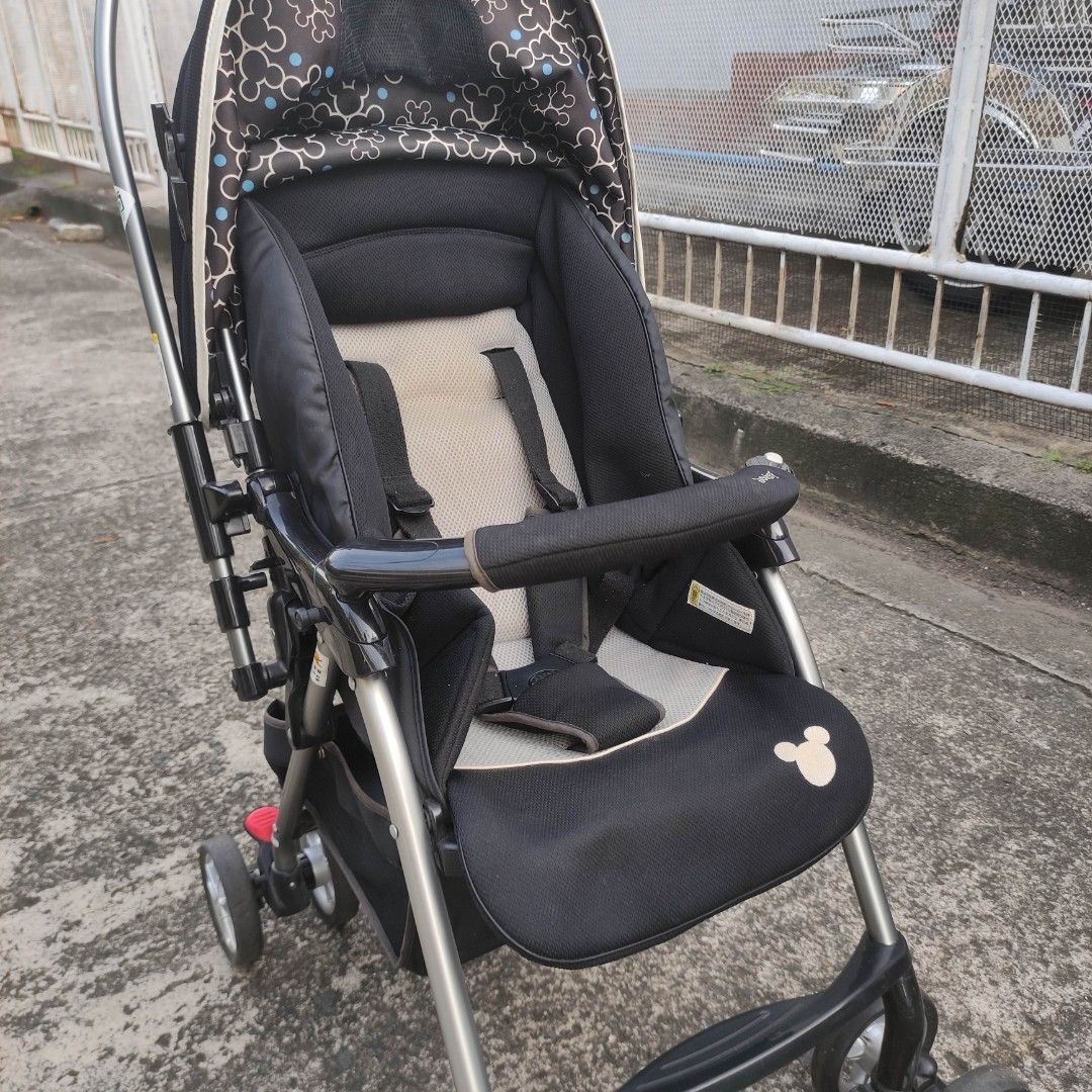 Goodbaby Mickey Stroller Japan, Babies & Kids, Going Out, Strollers on ...