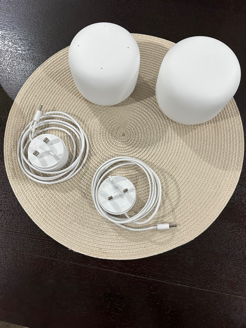 Google wifi router + point, Computers & Tech, Parts & Accessories ...