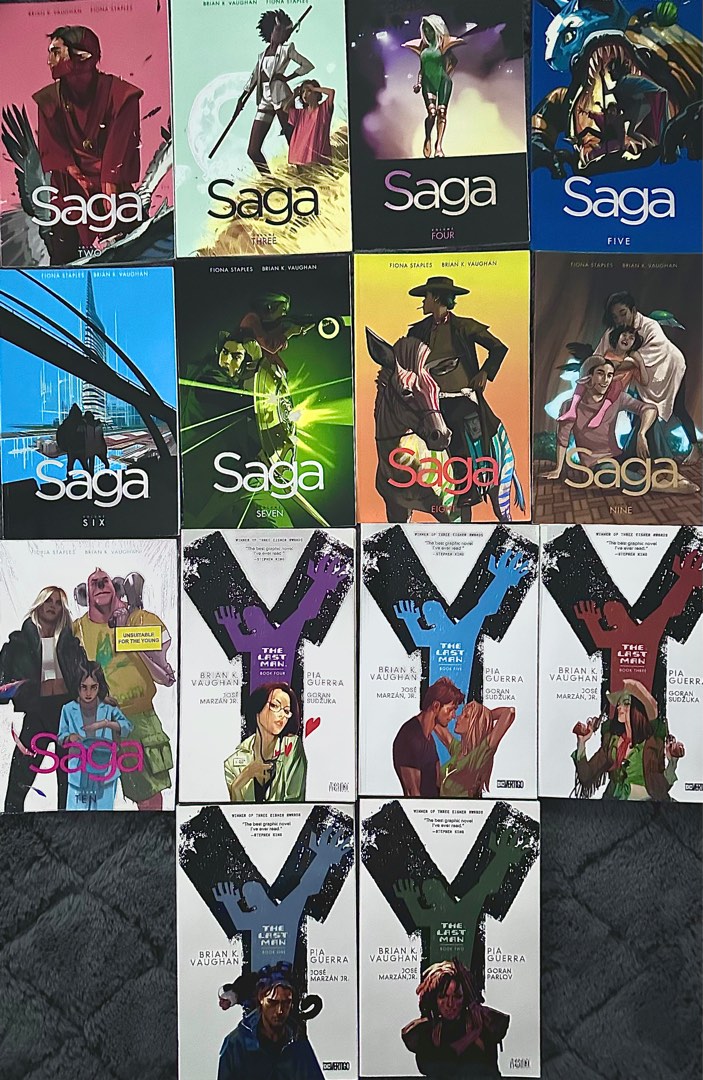 GRAPHIC NOVEL SALE - Saga, Amulet, Doom Patrol, and Monstress, Hobbies ...