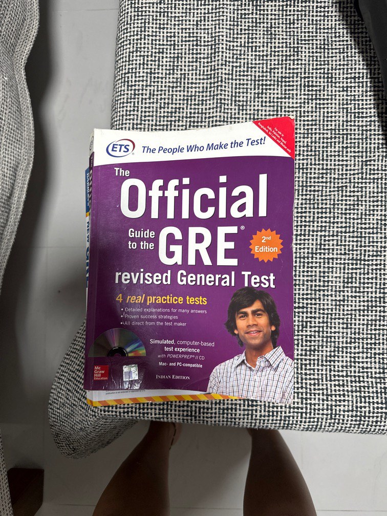 GRE book, Hobbies & Toys, Books & Magazines, Textbooks on Carousell