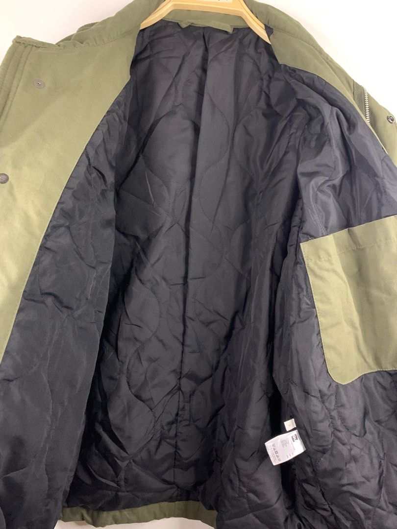 GU Field Jacket Olive green, Men's Fashion, Coats, Jackets and ...