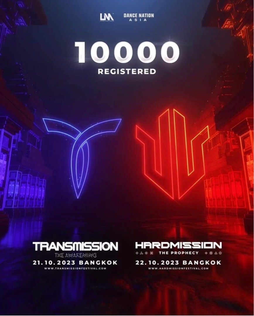 Hardmission/Transmission Bangkok 2023 2 Day General Admission Tickets ...