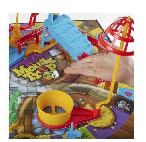 HASBRO GAMING Mouse Trap Board Game Family Strategy Game Classic Action ...