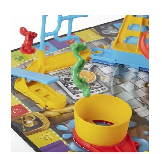 HASBRO GAMING Mouse Trap Board Game Family Strategy Game Classic Action ...