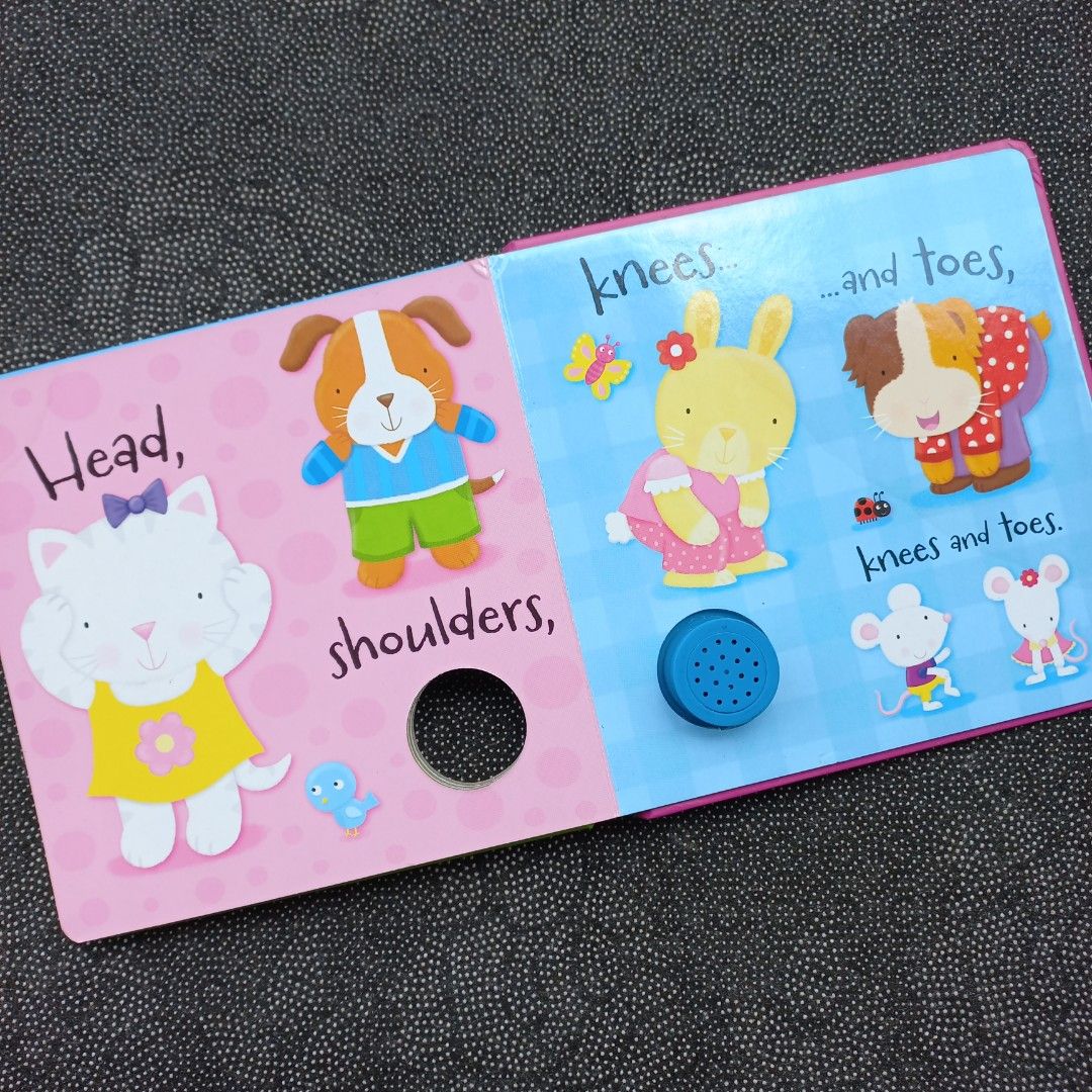 Head and Shoulders Knees and Toes - Sound book, Hobbies & Toys, Books ...