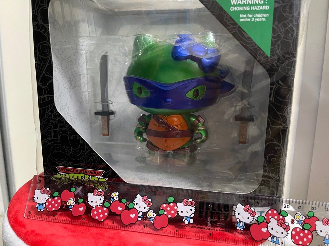 Hello Kitty Ninja Turtles Blue Japan RARE, Hobbies & Toys, Memorabilia ...