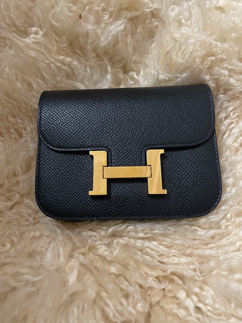 Hermes Constance Slim Compact, Women's Fashion, Bags & Wallets, Purses ...