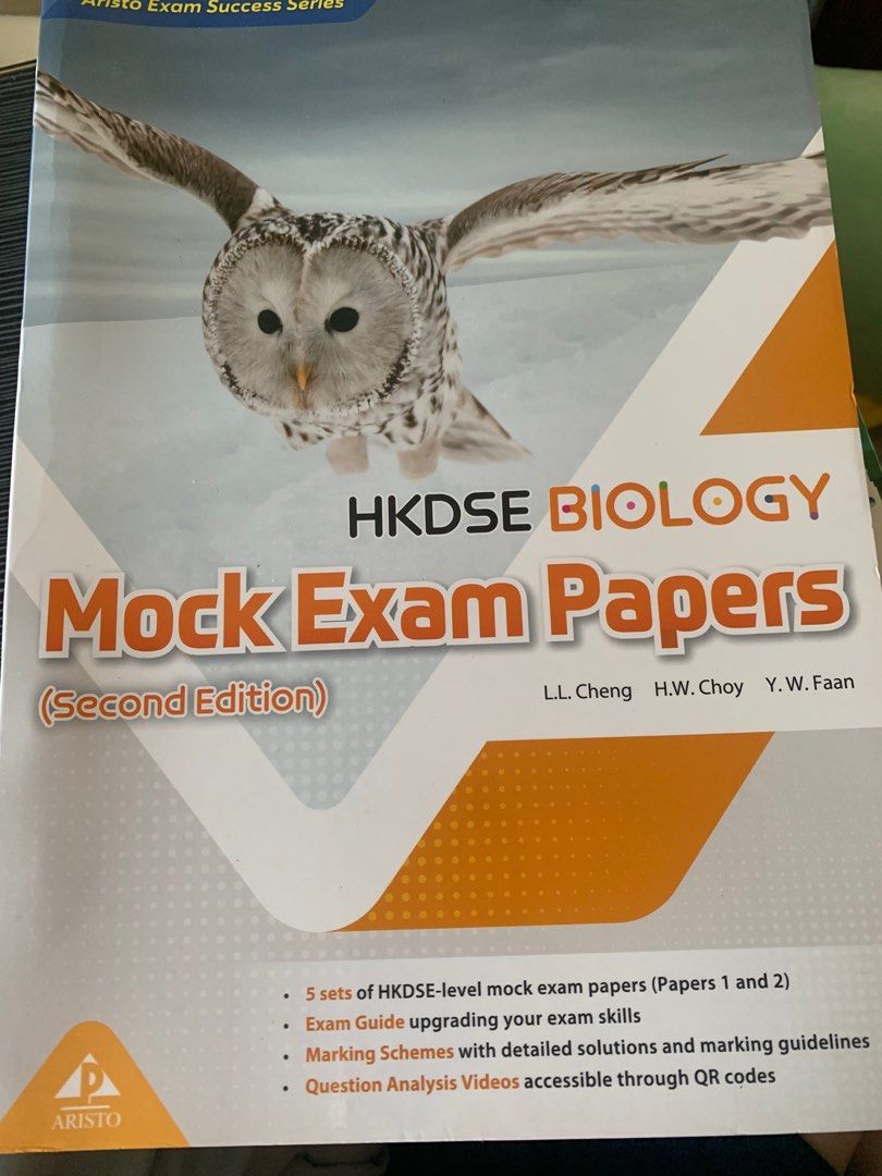 HKDSE biology mock exam paper, 興趣及遊戲, 書本 & 文具, 教科書 - Carousell