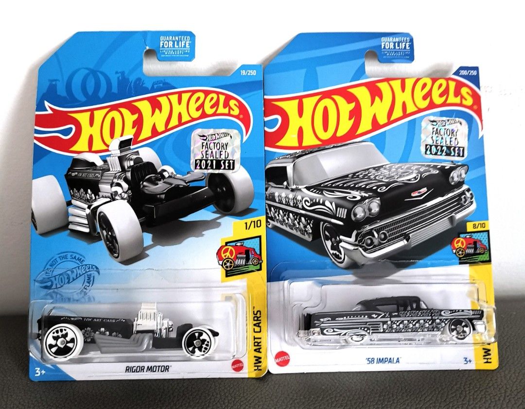 Hotwheels Rigor Motor and 58 Impala, Hobbies & Toys, Toys & Games on ...