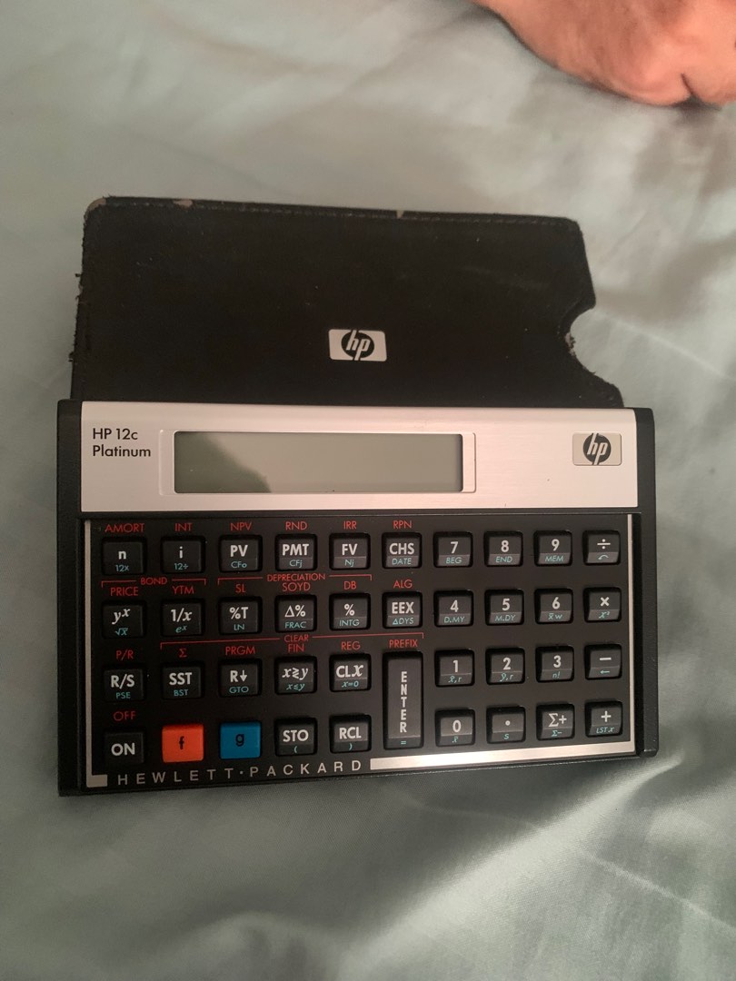 HP Financial Calculator, Hobbies & Toys, Stationary & Craft, Stationery & School Supplies on ...