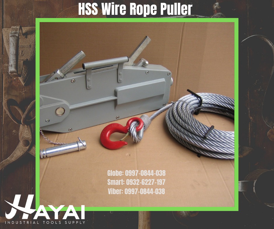 HSS Wire Rope Puller, Commercial & Industrial, Industrial Equipment on ...