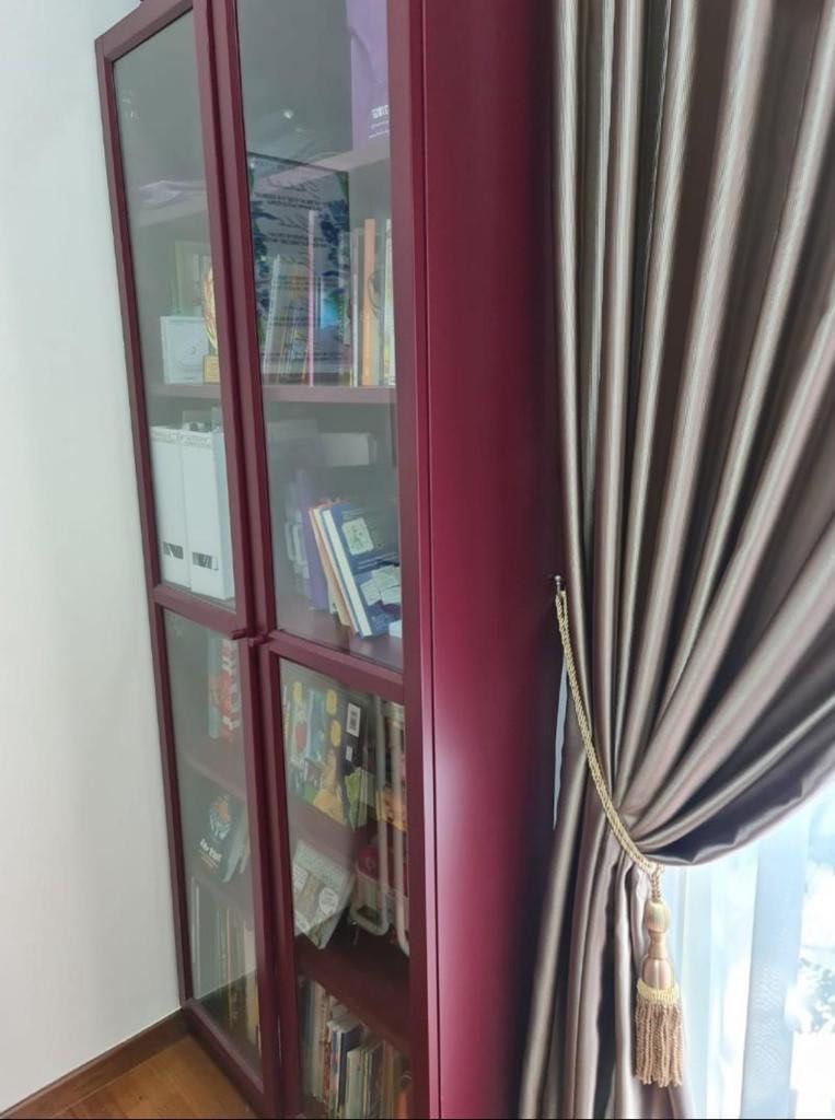 IKEA Billy Book case( Maroon/Red), Furniture & Home Living, Furniture ...