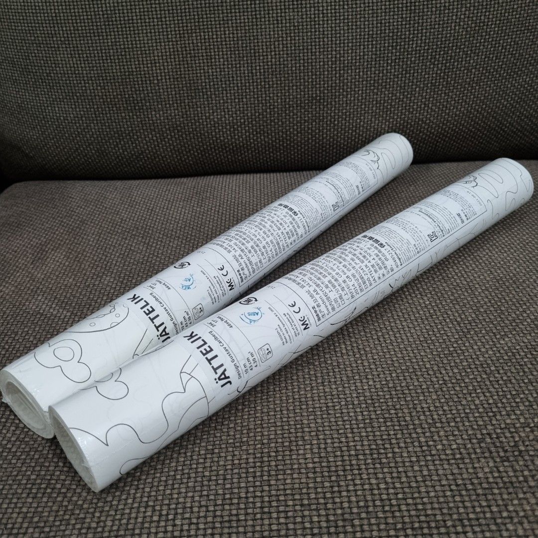 Ikea colouring papar roll, Hobbies & Toys, Stationery & Craft, Art ...