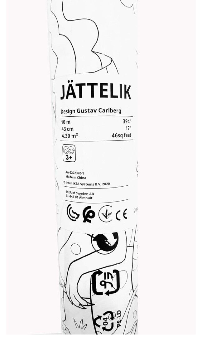 Ikea colouring papar roll, Hobbies & Toys, Stationery & Craft, Art ...