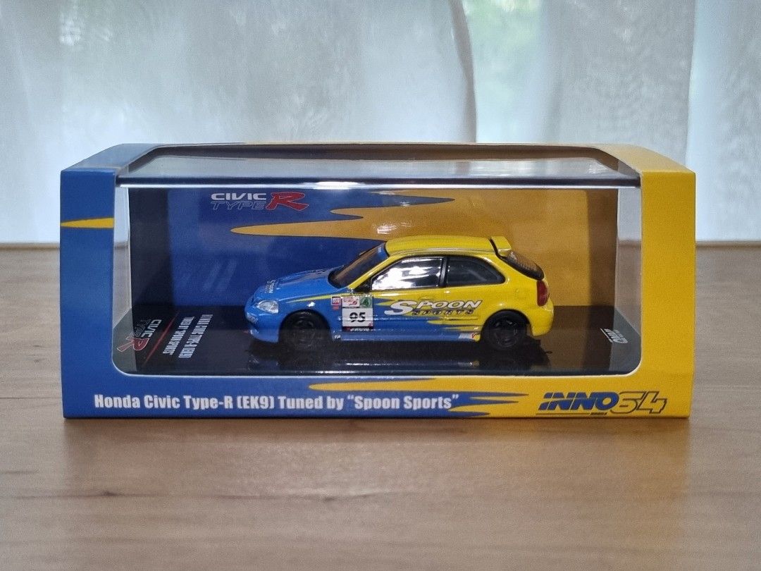 Inno64 Honda Civic EK9 tuned by Spoon Sports, Hobbies & Toys, Toys ...