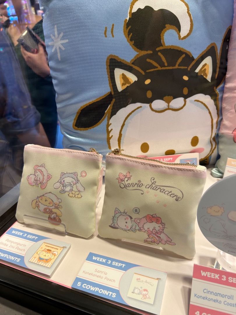 Instock authentic cow play cow moo cpcm double sided pouch zip case ...