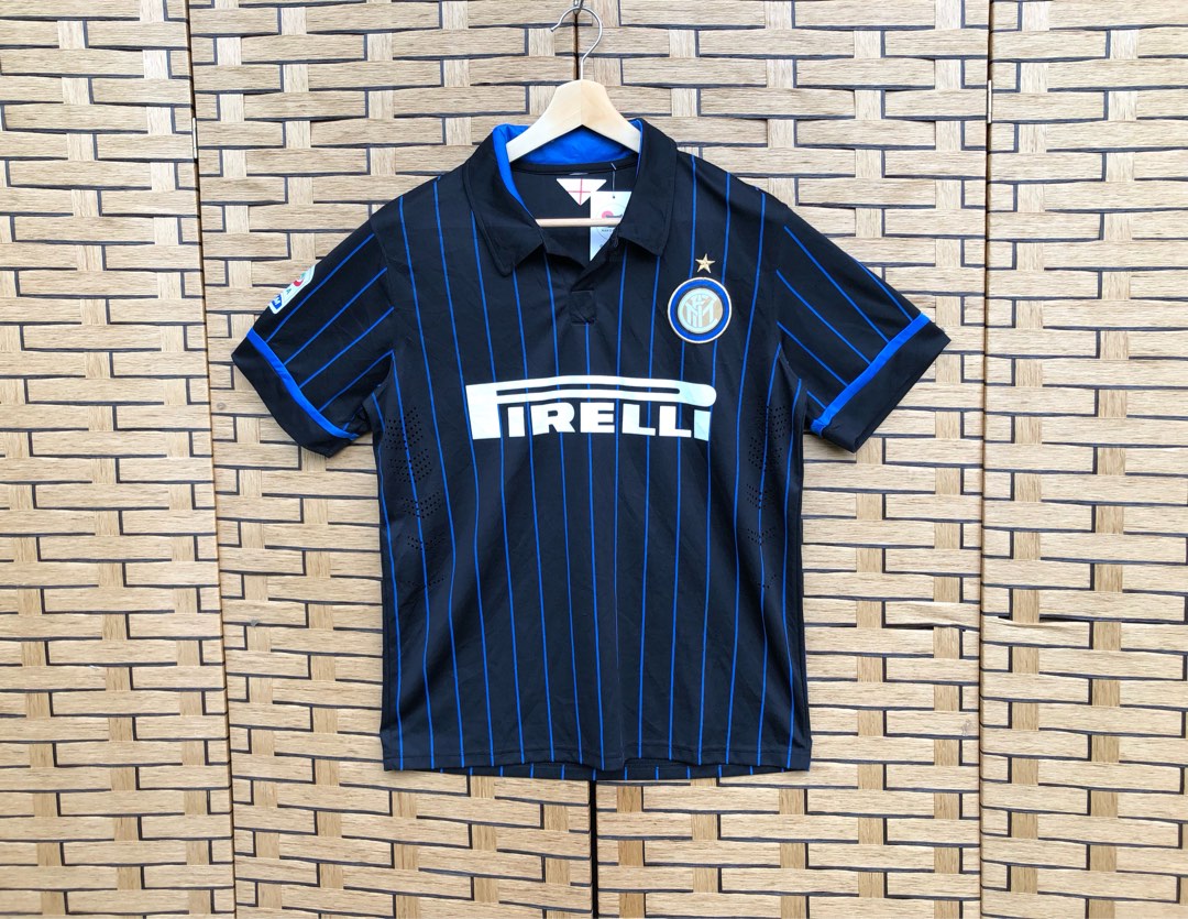 Inter Milan Pirelli Football Jersey, Men's Fashion, Tops & Sets ...