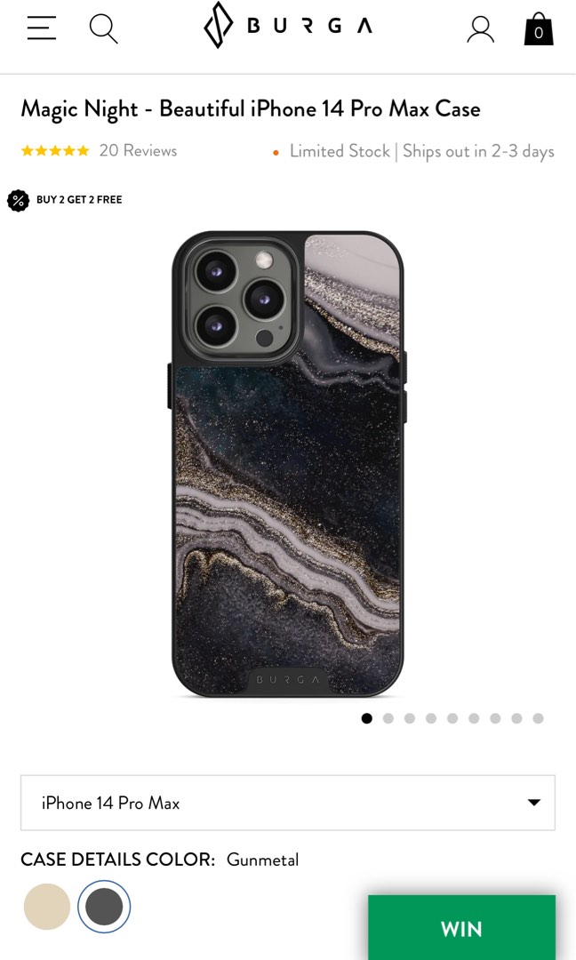 iPhone 14 Pro Max Burga Case (Elite MagSafe), Mobile Phones & Gadgets, Mobile & Gadget ...