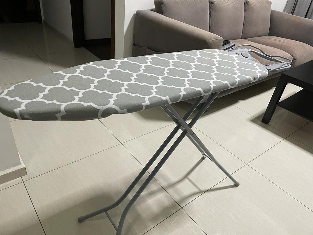 Iron board ( 30 CM* 110 CM), Furniture & Home Living, Cleaning ...