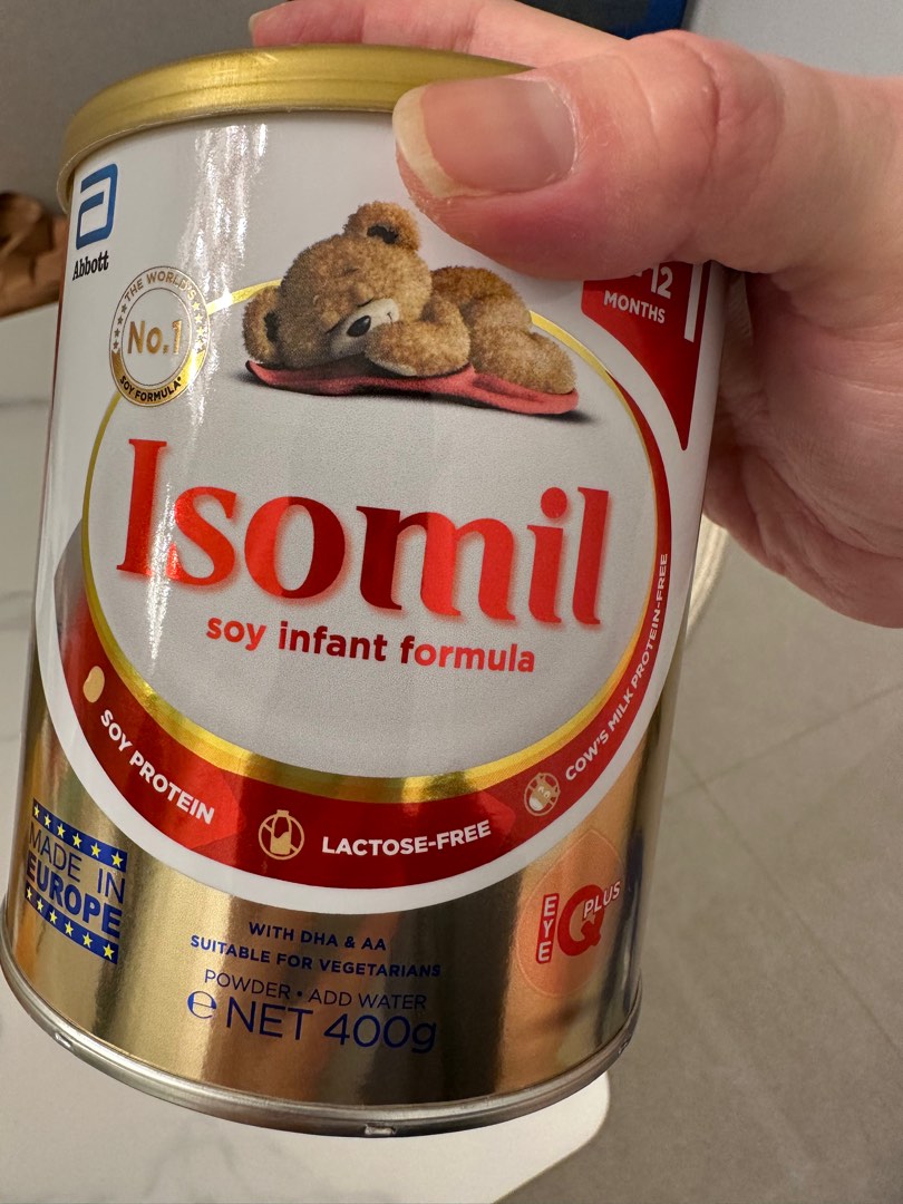 Isomil soy infant formula 400g, Babies & Kids, Nursing & Feeding ...