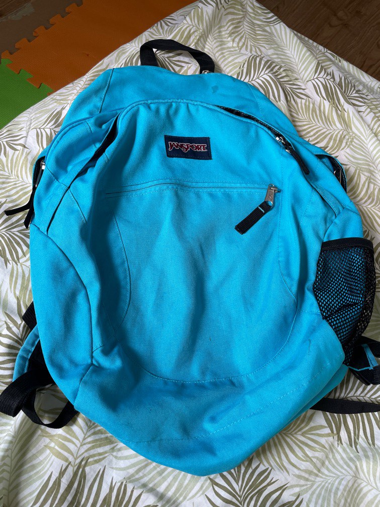Jansport Big Backpack Blue, Men's Fashion, Bags, Backpacks on Carousell