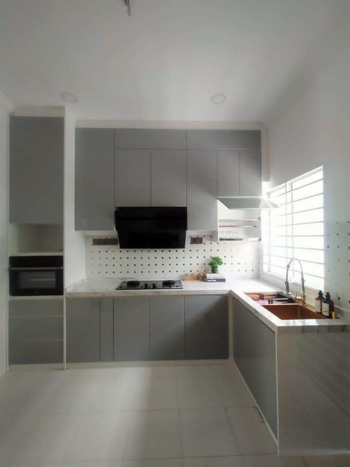 Kabinet Dapur /Kitchen Cabinet/ Melamine/ Blockboard/Foamboard/ 4G ...