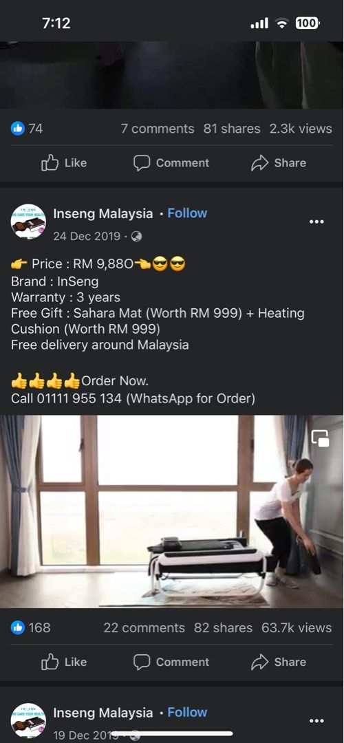 Katil Urutan Inseng, Health & Nutrition, Massage Devices on Carousell