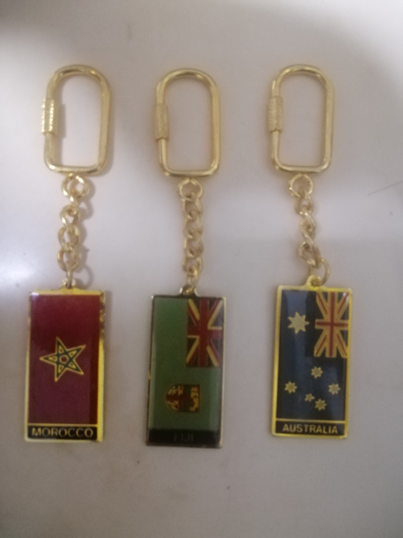 Key chains of different countries, Hobbies & Toys, Memorabilia ...