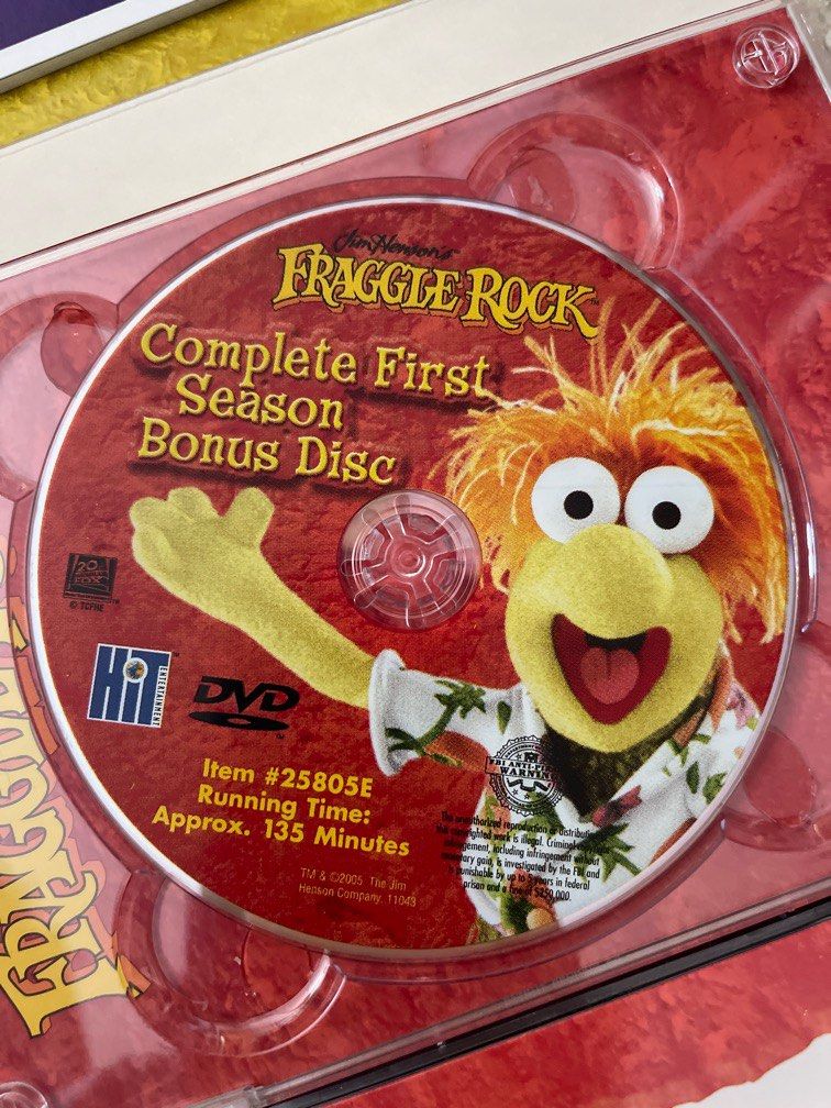 Kids- Jim Henson Fraggle Rock complete season DVD, Hobbies & Toys ...