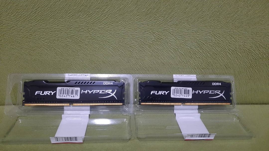 Kingston Hyper X Fury 4GB DDR4, Computers & Tech, Parts & Accessories ...
