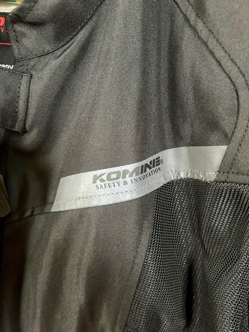 Komine JK141 Protect half mesh riding jacket, Motorcycles, Motorcycle Apparel on Carousell